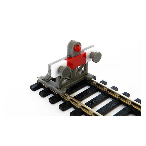 2 X HO Scale Laser-Cut Buffer Stop Kit w/Light – Proses Hobby Shop