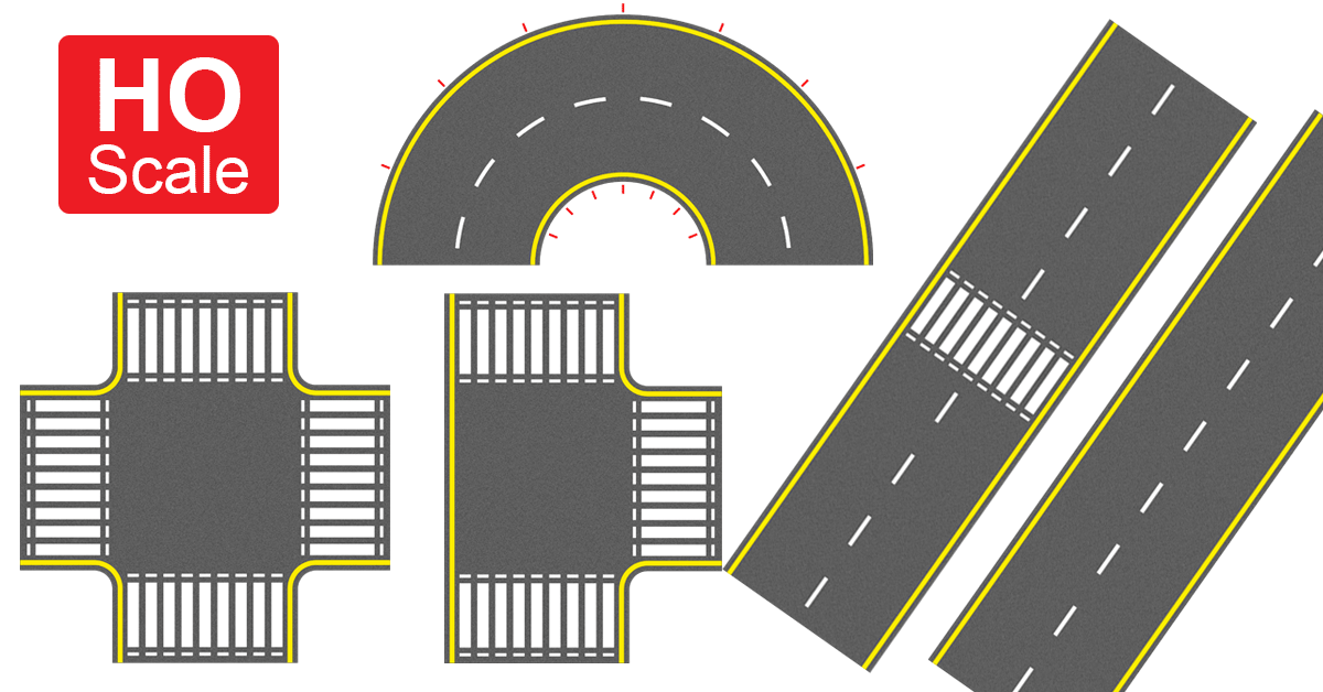 HO Scale Asphalt Roads – Proses Hobby Shop